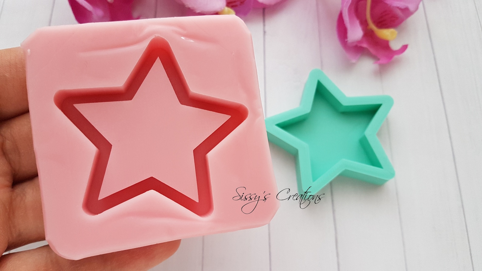 Star Shaker Mold 5 Cm for Resin and Polymer Clay | Etsy