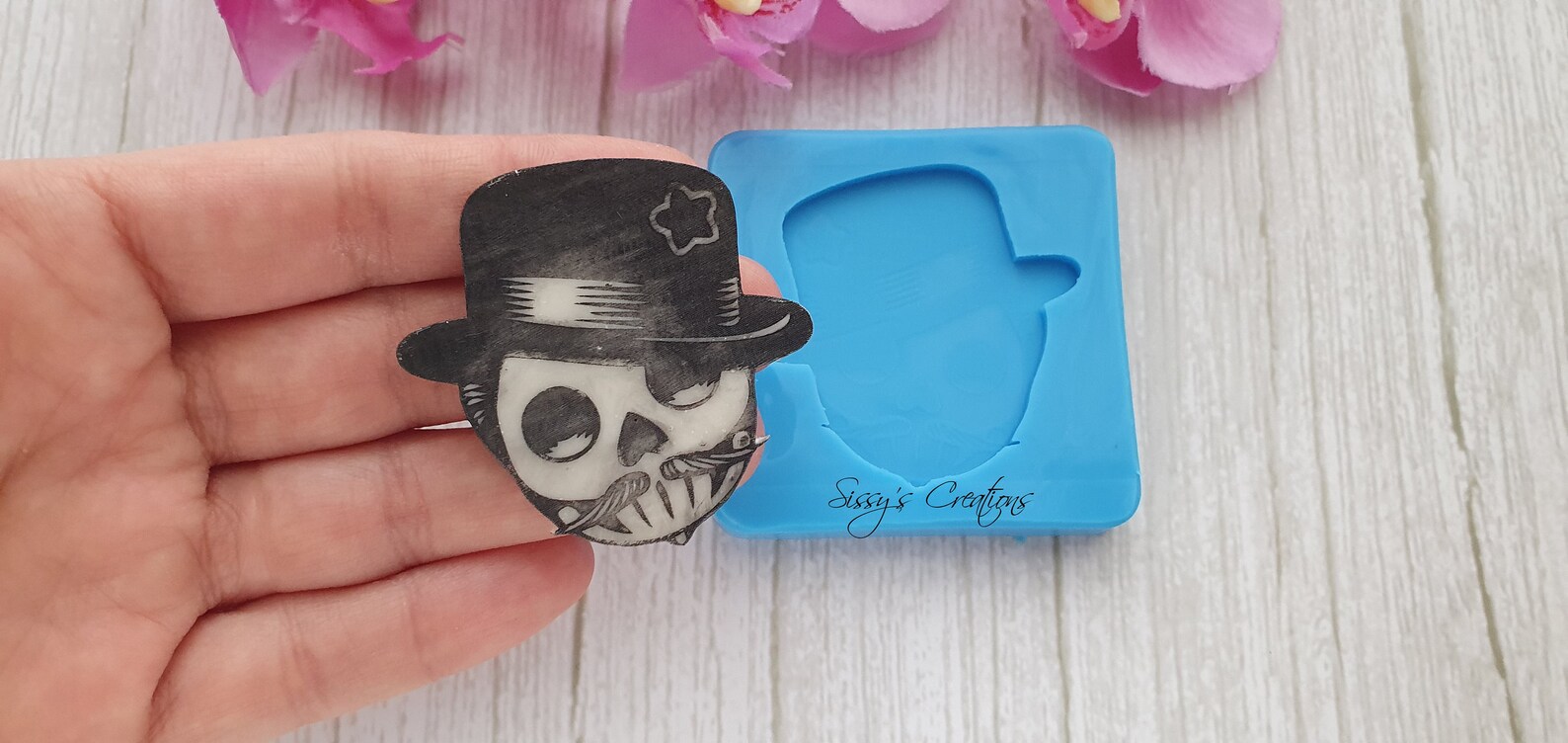 Calavera Skull Mold, 5 Cm, for Resin and Polymer Clay - Etsy
