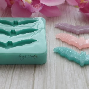 Bats Mold, 4 Cm, for Resin and Polymer Clay - Etsy