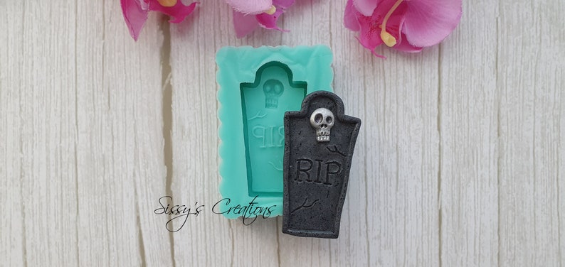 Tombstone Silicone Mold, 6 Cm, for Resin and Polymer Clay - Etsy
