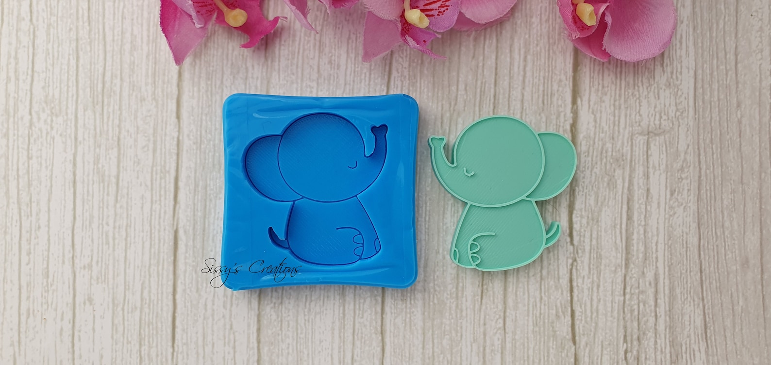 Elephant Mold 5 Cm for Resin and Polymer Clay - Etsy