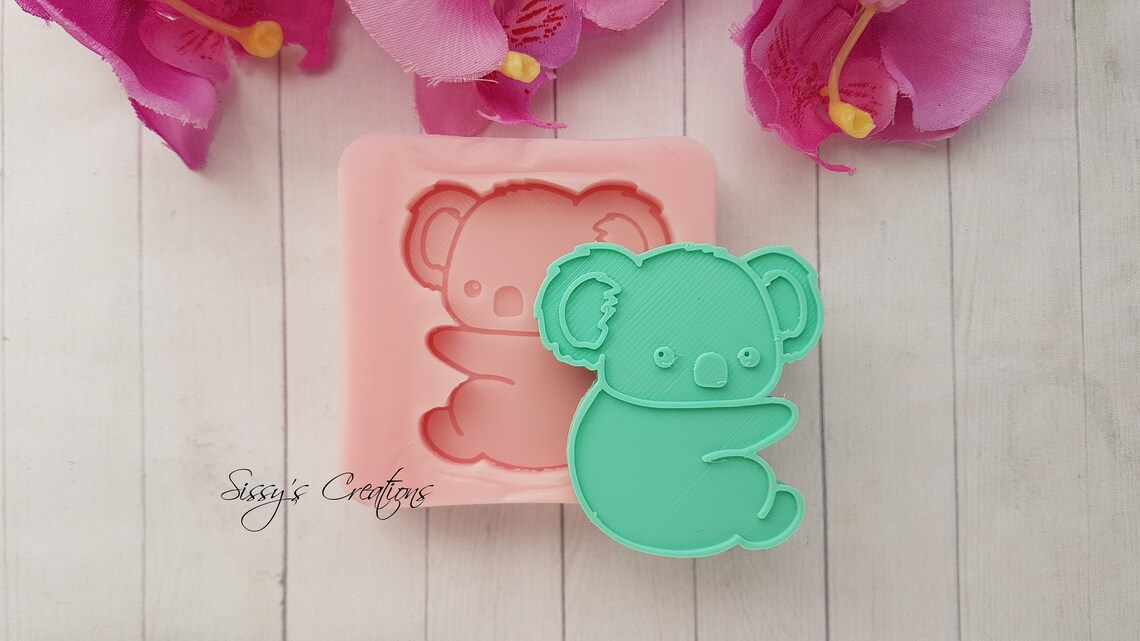 Koala Mold 5 Cm for Resin and Polymer Clay | Etsy