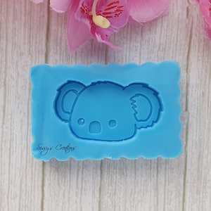 Koala Face Mold, 5 Cm, for Resin and Polymer Clay - Etsy