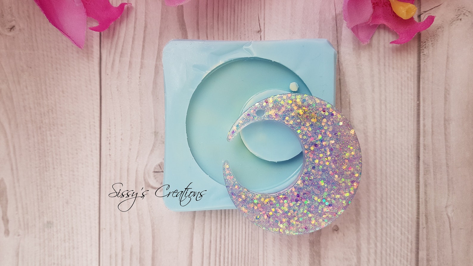 Moon Molds 5 Cm for Resin and Polymer Clay - Etsy