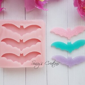 Bats Mold 4 Cm for Resin and Polymer Clay | Etsy