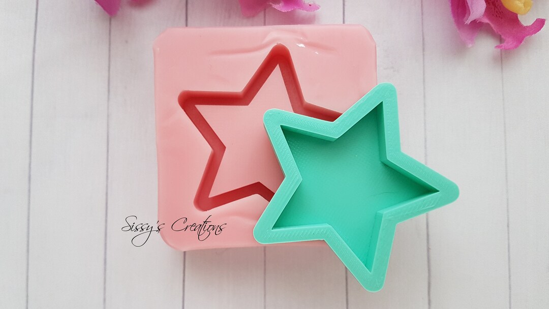 Star Shaker Mold, 5 Cm, for Resin and Polymer Clay - Etsy