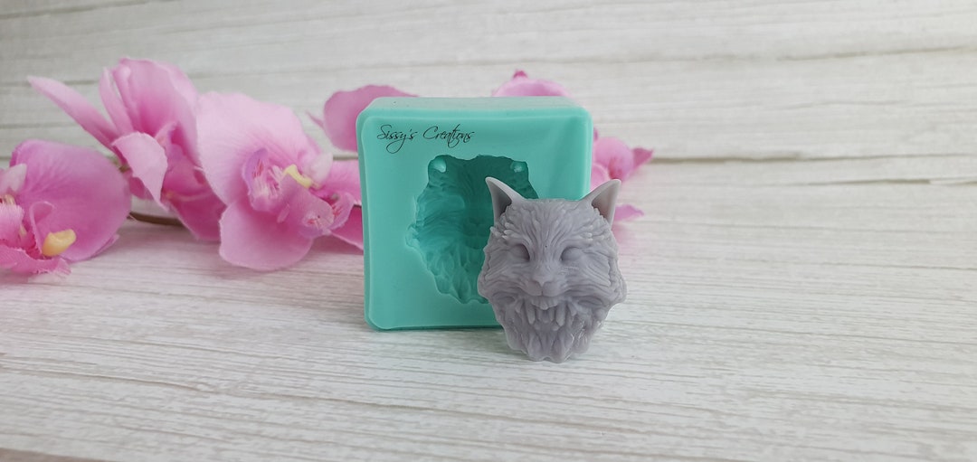 Cat Face Mold, 3 Cm, for Resin and Polymer Clay - Etsy