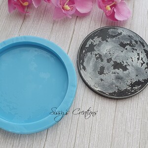 BIG Moon Mold, 10 Cm, for Resin and Polymer Clay - Etsy