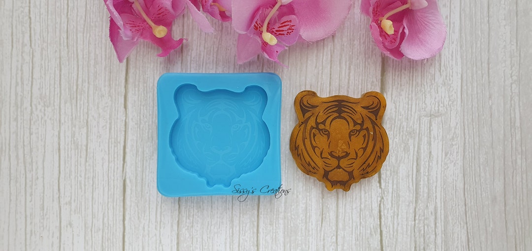 Tiger Silicone Mold, 5 Cm, for Resin and Polymer Clay - Etsy