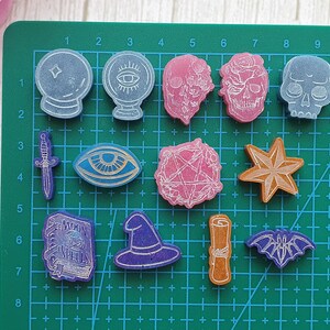 13 Pcs Witchcraft / Magic Mold, 2 Cm, for Resin and Polymer Clay - Etsy