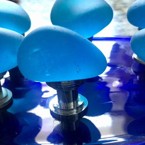Beach Glass Knobs - Etsy