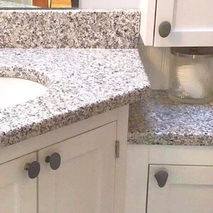 Beach Stone Nautical Knobs, Beachy Cabinet Knobs, Nautical Coastal Decor, Beach Rock Knobs ...