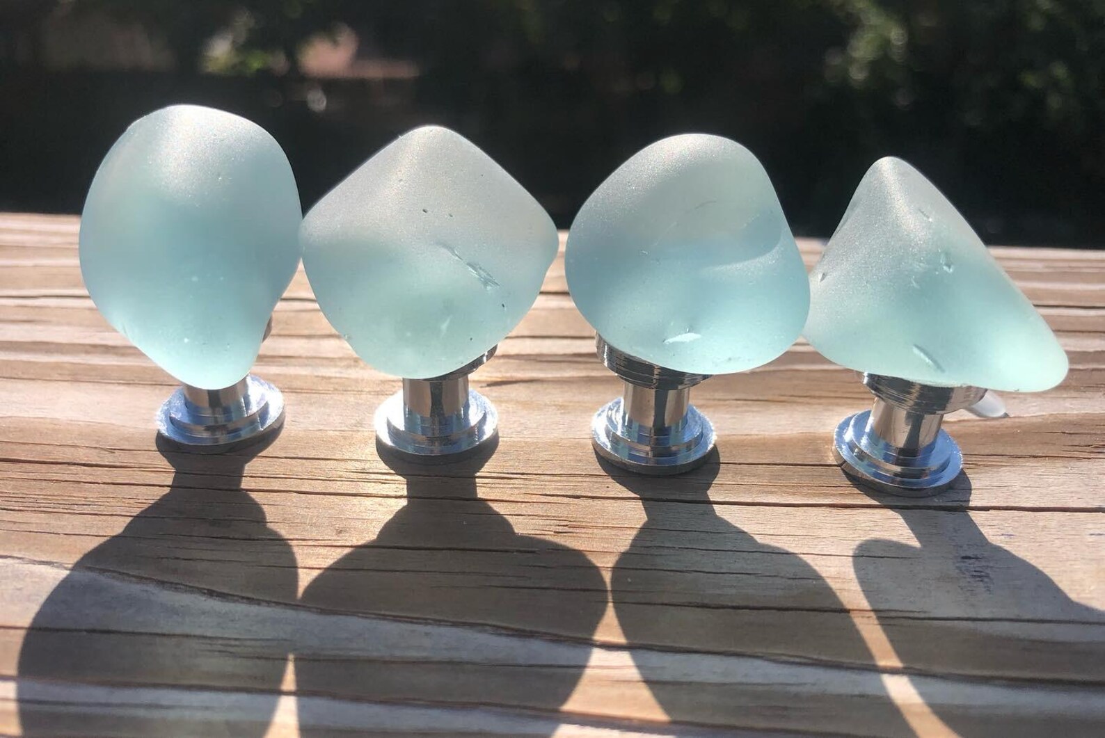 Sea Glass Knobs, Nautical Knobs, Beach House Decor, Nautical Decor - Etsy