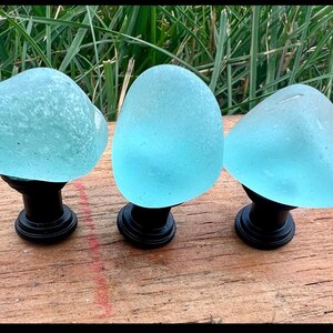 Sea Glass Knobs, Nautical Knobs, Beach House Decor, Nautical Decor - Etsy
