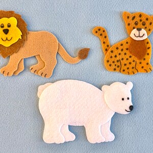 What Does Polar Bear Hear? Felt Board Story/felt Board Stories/polar ...