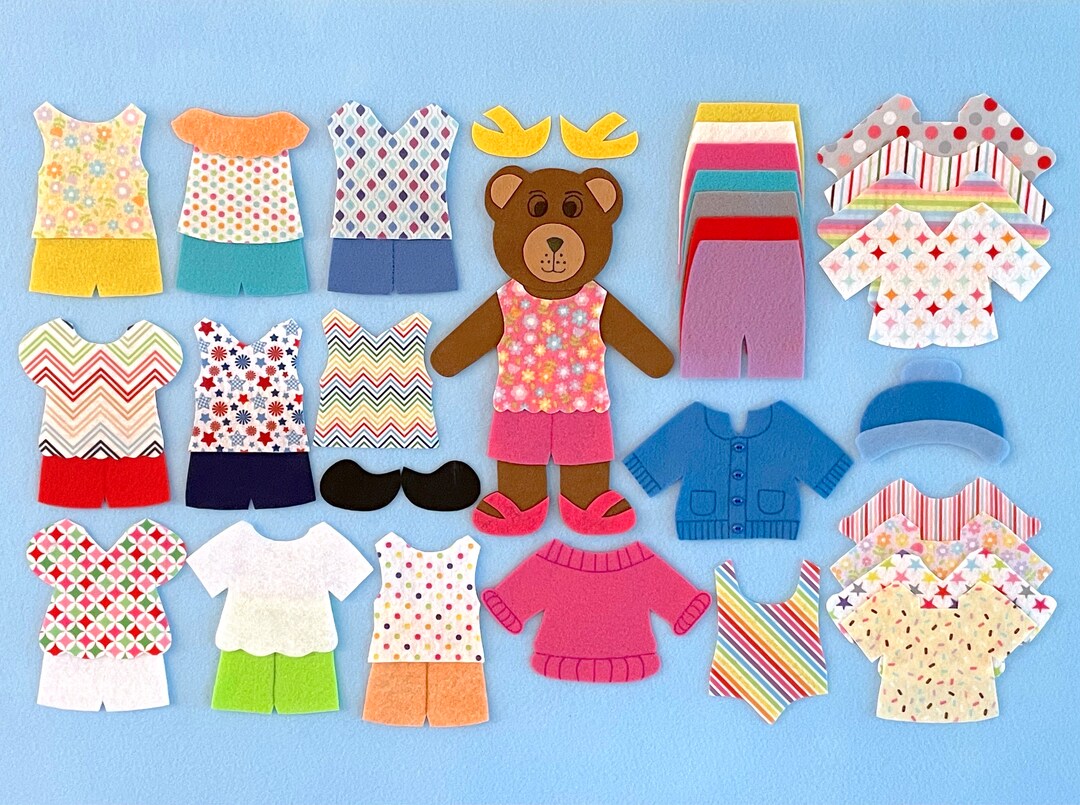 Weather Bear/dress up Bear/girl's Clothes/seasonal Clothing/dress for ...