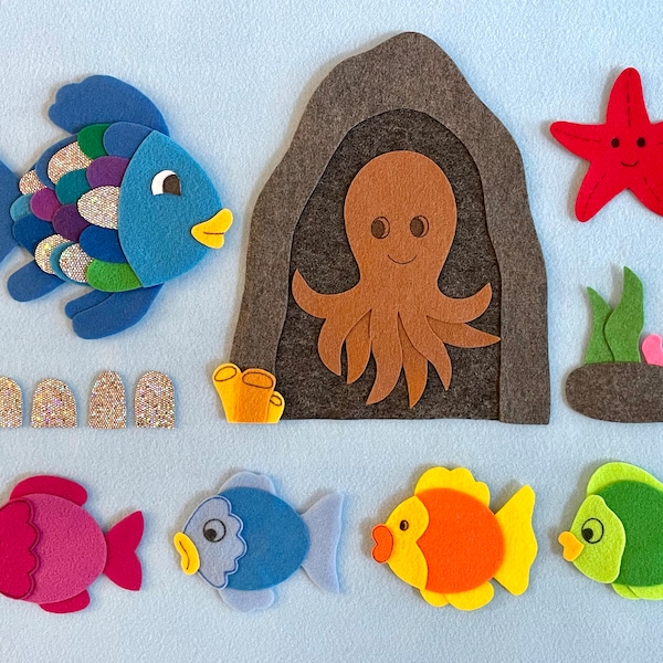 Felt Board Story Set - Etsy