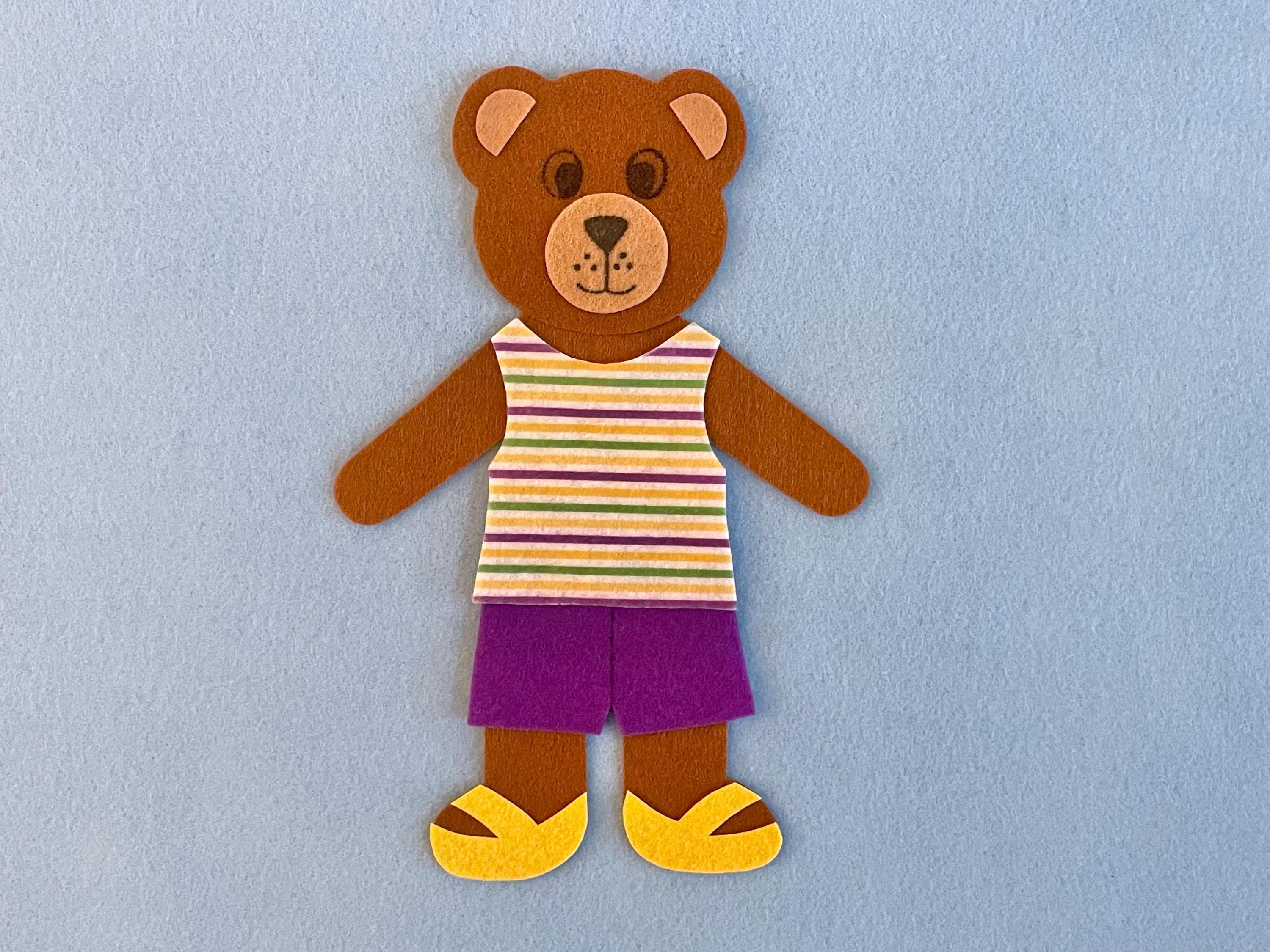 Weather Bear Felt Board Set: Dress-up Teacher Resource - Etsy