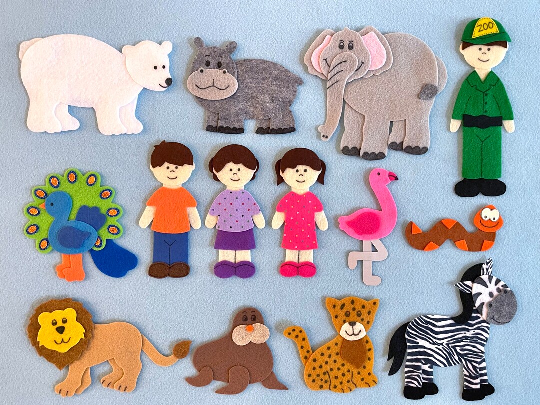 What Does Polar Bear Hear? Felt Board Story/felt Board Stories/polar ...