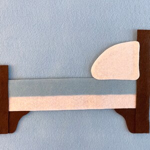 The Napping House Felt Board Story: Circle Time Activity - Etsy