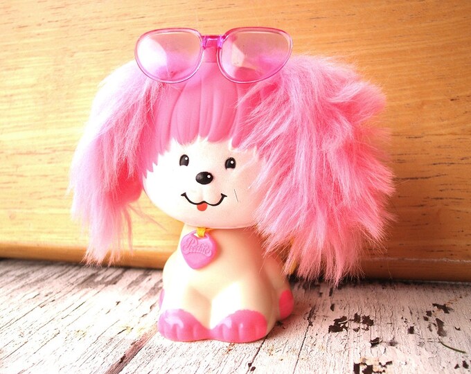 Vintage Poochie Stamper Toy, Mattel Poochie Dog Toy, 1980s Collectible ...