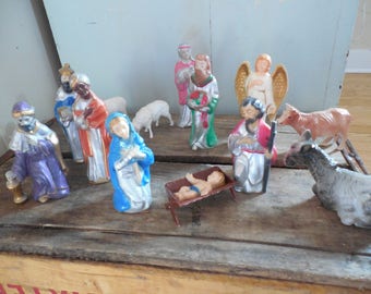 Creche figures | Etsy