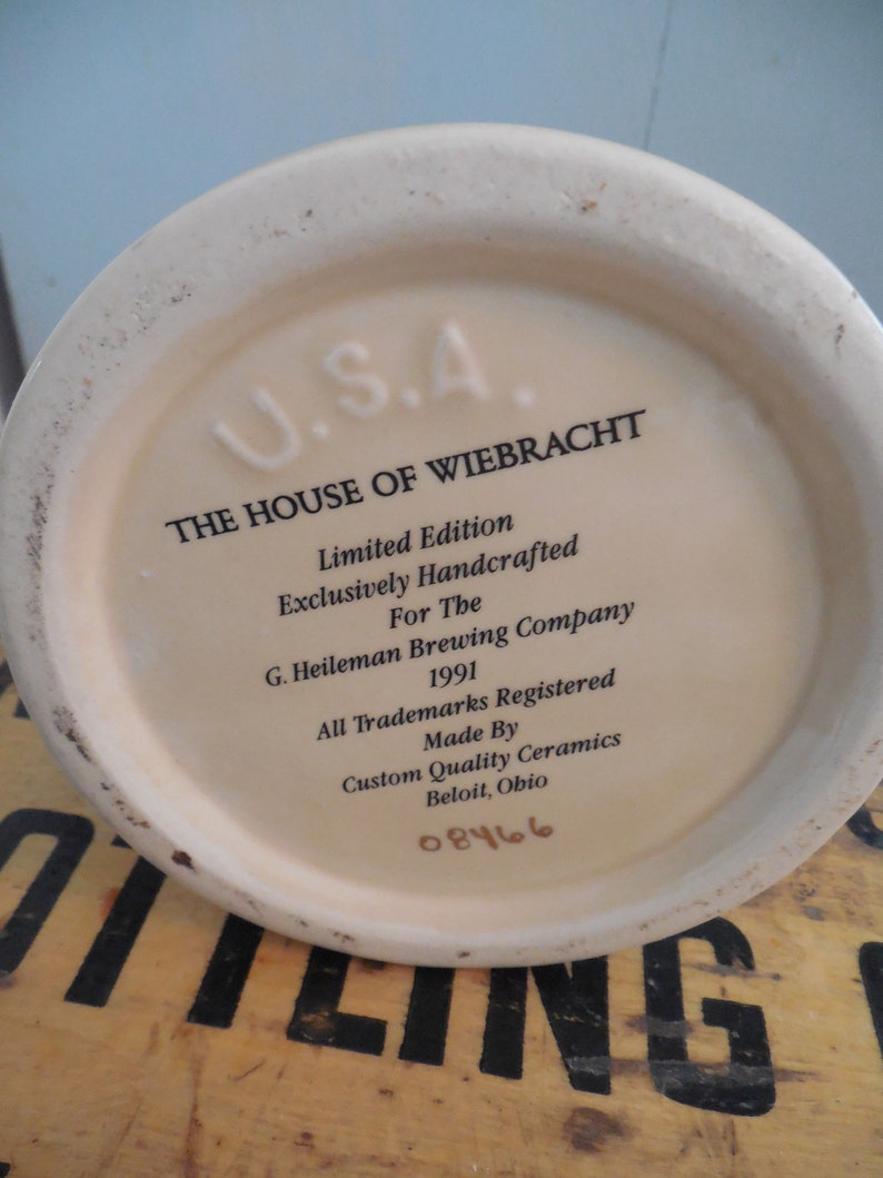 Vintage Old Style Beer Mug Stein 1991 Heileman's Brewing - Etsy