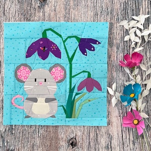 Merry Mouse Paper Pieced Pattern - Etsy
