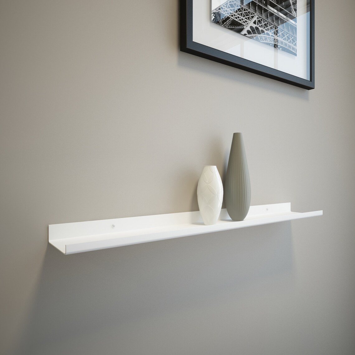 3.5 EXTRA DEEP 2 Ft Stainless Steel Floating Ledge for - Etsy