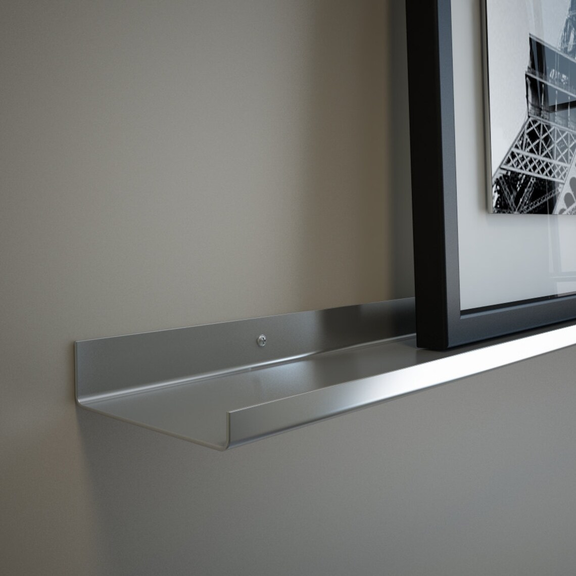 3.5 EXTRA DEEP 2 Ft Stainless Steel Floating Ledge for - Etsy