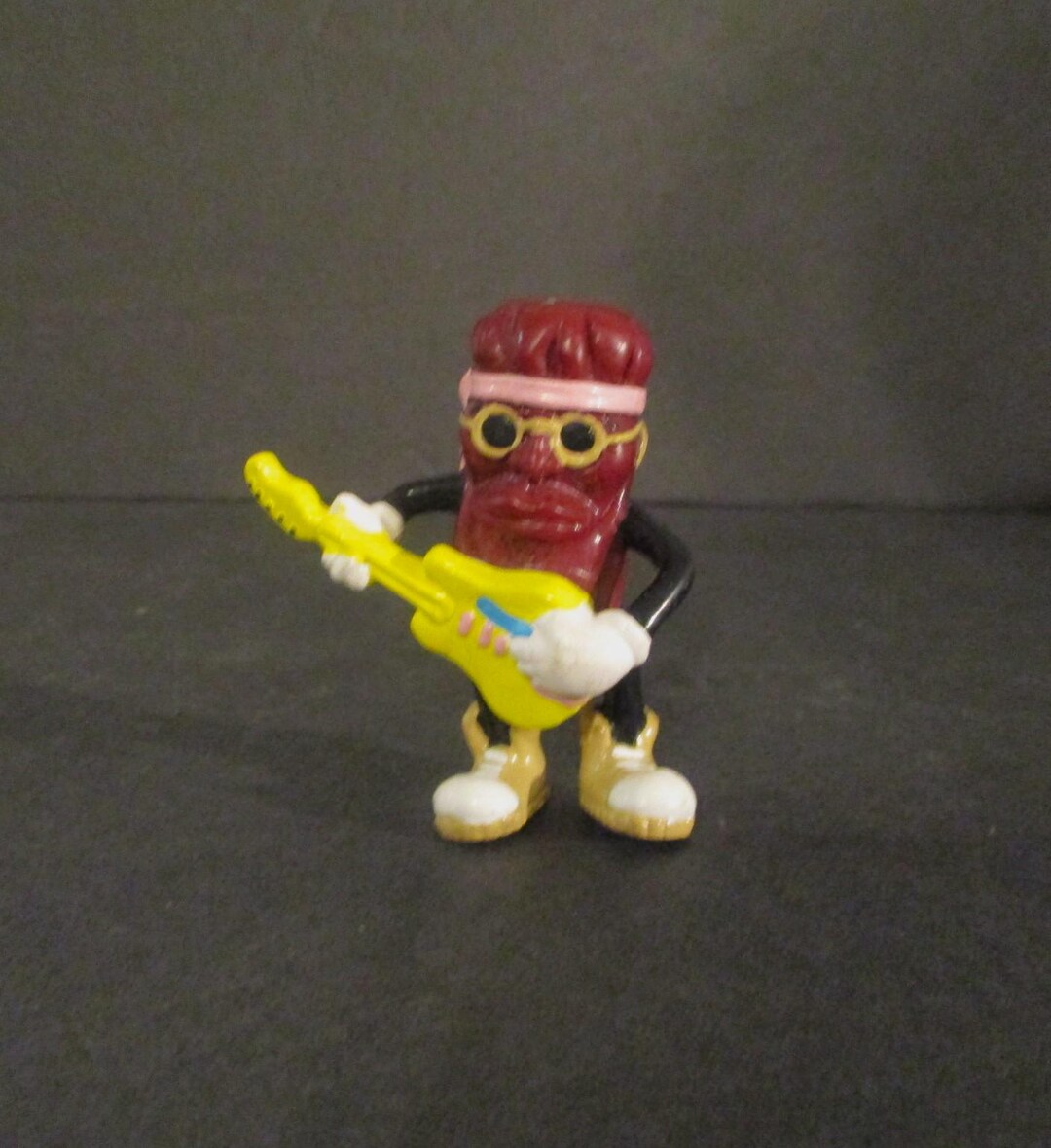 Jimi Hendrix California Raisin PVC Toy Figurine, Cake Topper, Applause ...