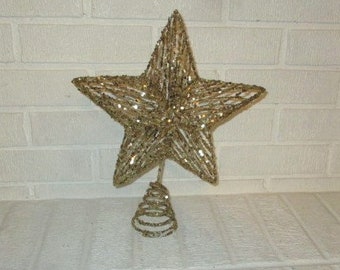 Gold Tree Star - Etsy