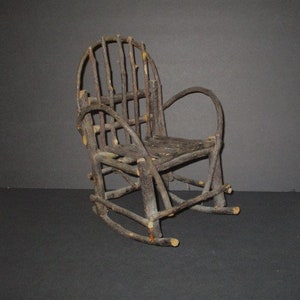 Grapevine Doll Rocking Chair, 13 Inch Tall, Collectible, Doll Accessory ...