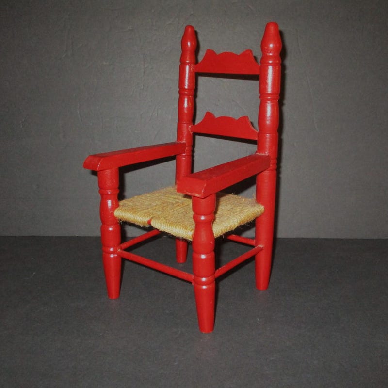 Wooden Doll Chair - Etsy