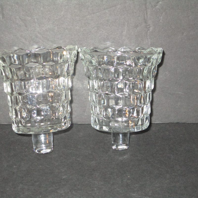 Clear Glass Wall Scones - Etsy