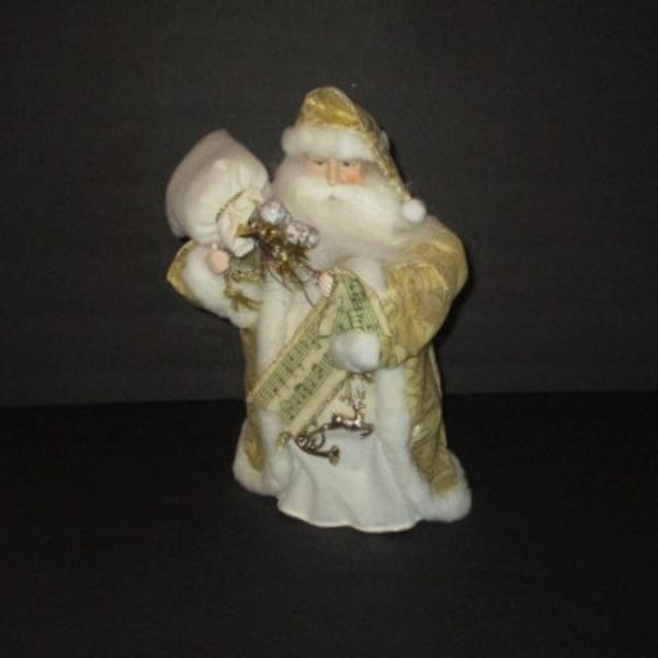 Santa Tree Topper - Etsy