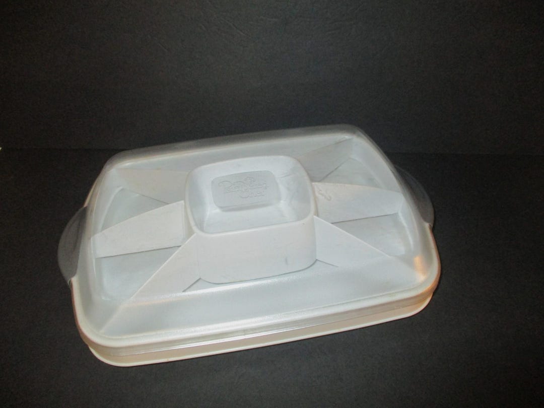 Pampered Chef Chillzane Rectangle Server/ Divided/ Deviled Egg Tray - Etsy