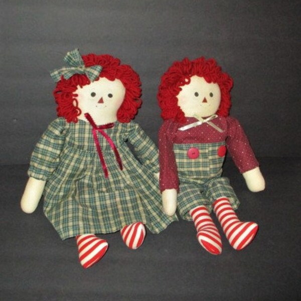 Raggedy Ann Dolls Handmade - Etsy
