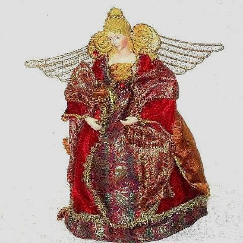 Angel Topper Porcelain Head - Etsy