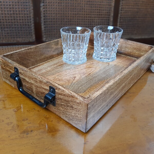 Reclaimed Wood Serving Tray - Etsy