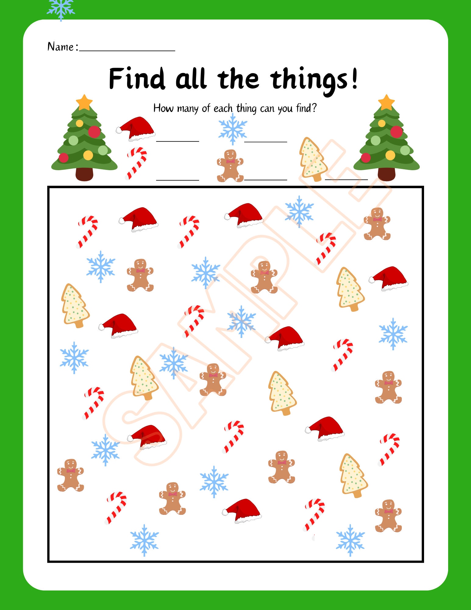 Printable Christmas Activity Pages - Etsy