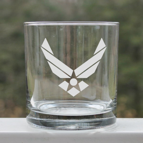 Air Force Whiskey Glass - Etsy