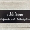 Cubicle Name Plates, Personalized Office Name Plate, Door Sign, Office ...