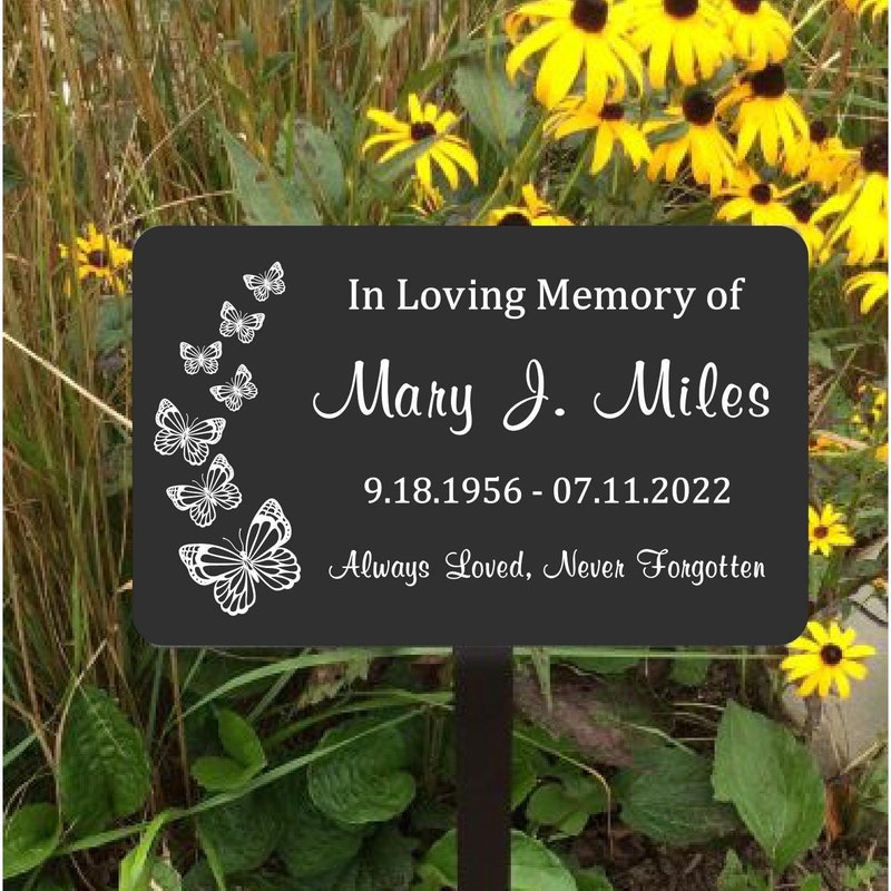 Outdoor Memorial Plaque - Etsy