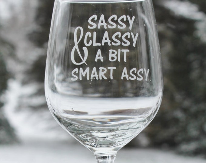 Funny Wine Glasses Etched Wine Glasses Wine Glass With Sayings | Etsy