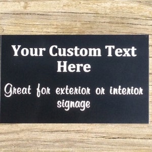 Personalized Metal Tree Plaque, Tree Marker, Office Plaques, Metal Name ...