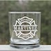 Firefighter Retirement Glass, Etched Whiskey Glass, Personalized ...