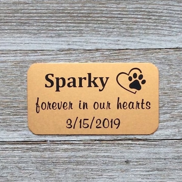 Personalized Pet Name Plate - Etsy