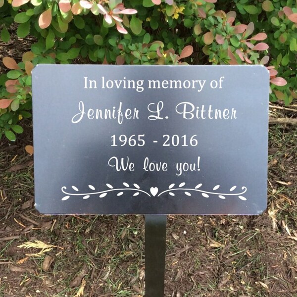 Memorial Plaque for Tree - Etsy