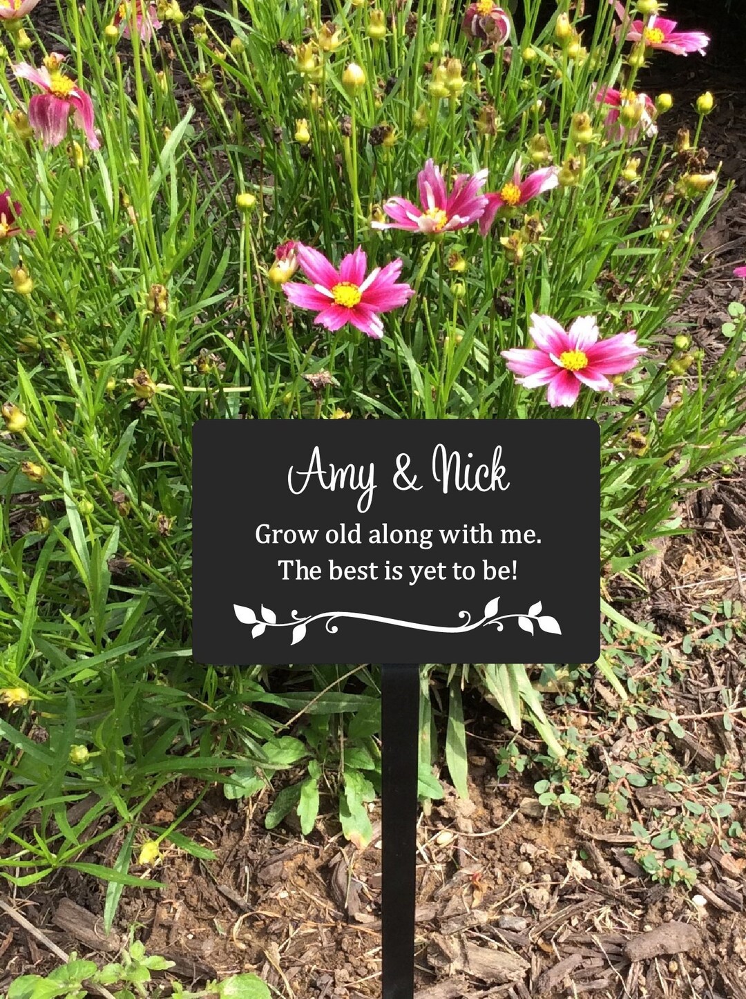 Personalized Tree Plaque Outdoor Wedding Plaque Dedication - Etsy
